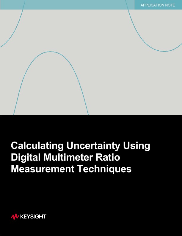 Calculating Uncertainty Using Digital Multimeter Ratio Measurement Techniques PDF Asset Page ...